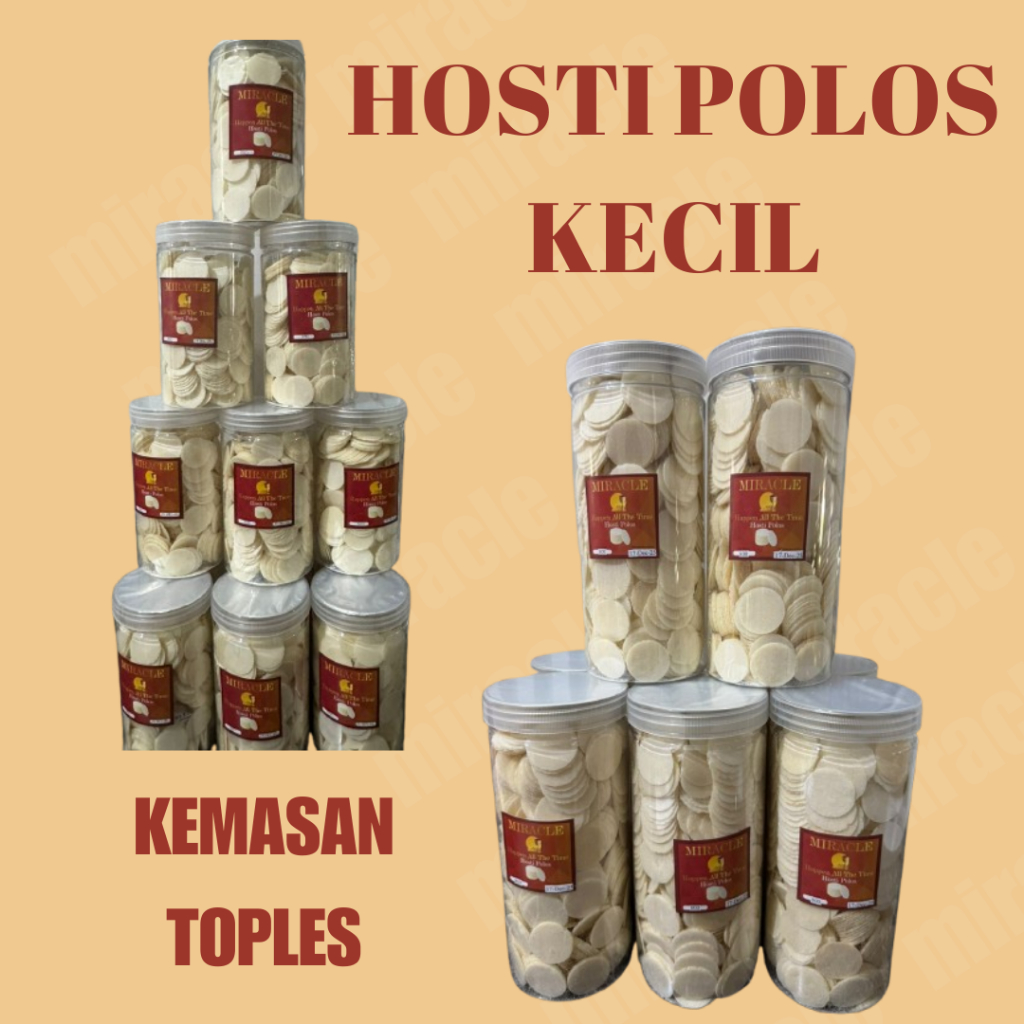 Jual Roti Perjamuan Hosti 250 Gr - Hosti 1000 PC - Hosti Murah - Hosti ...