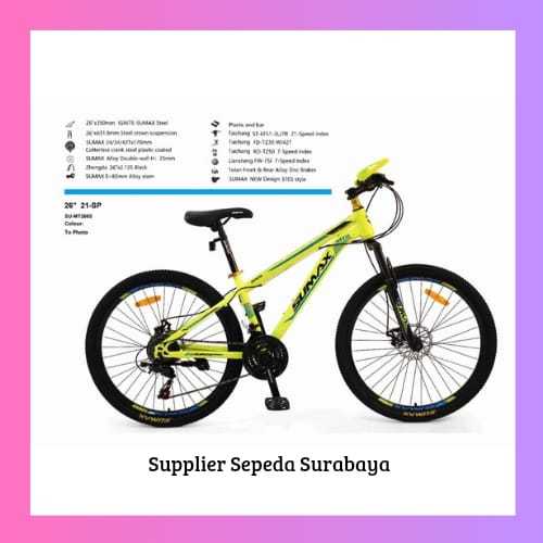 Jual SEPEDA GUNUNG ATLANTIS MTB SUMAX 65X 24 26 INCH - SEPEDA GUNUNG READY SIAP KIRIM - NEW ...