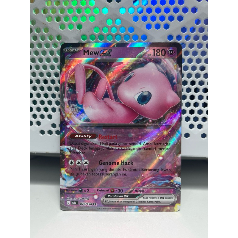 Jual Mew EX sv4a pokemon card | Shopee Indonesia