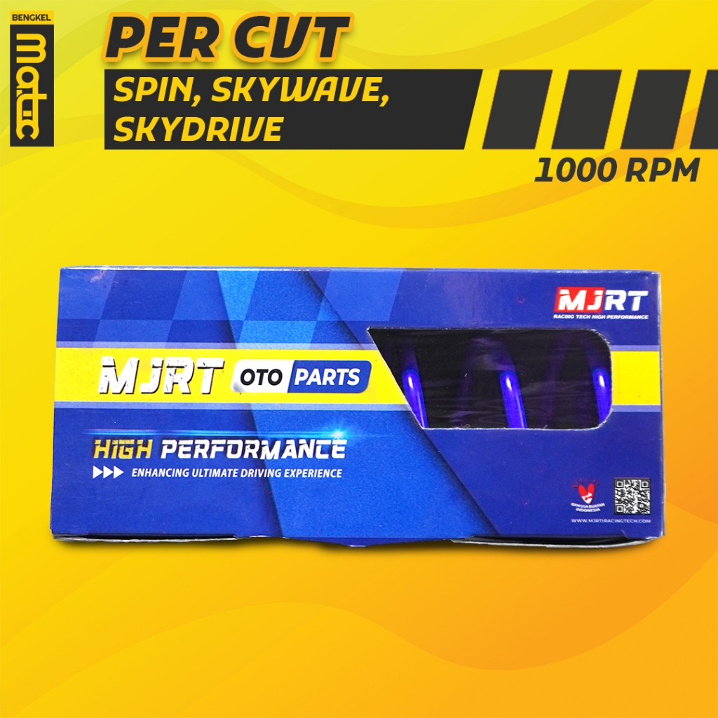 Jual PER CVT RACING 1000 RPM SPIN SKYWAVE SKYDRIVE HAYATE 1000 RPM MJRT | Shopee Indonesia