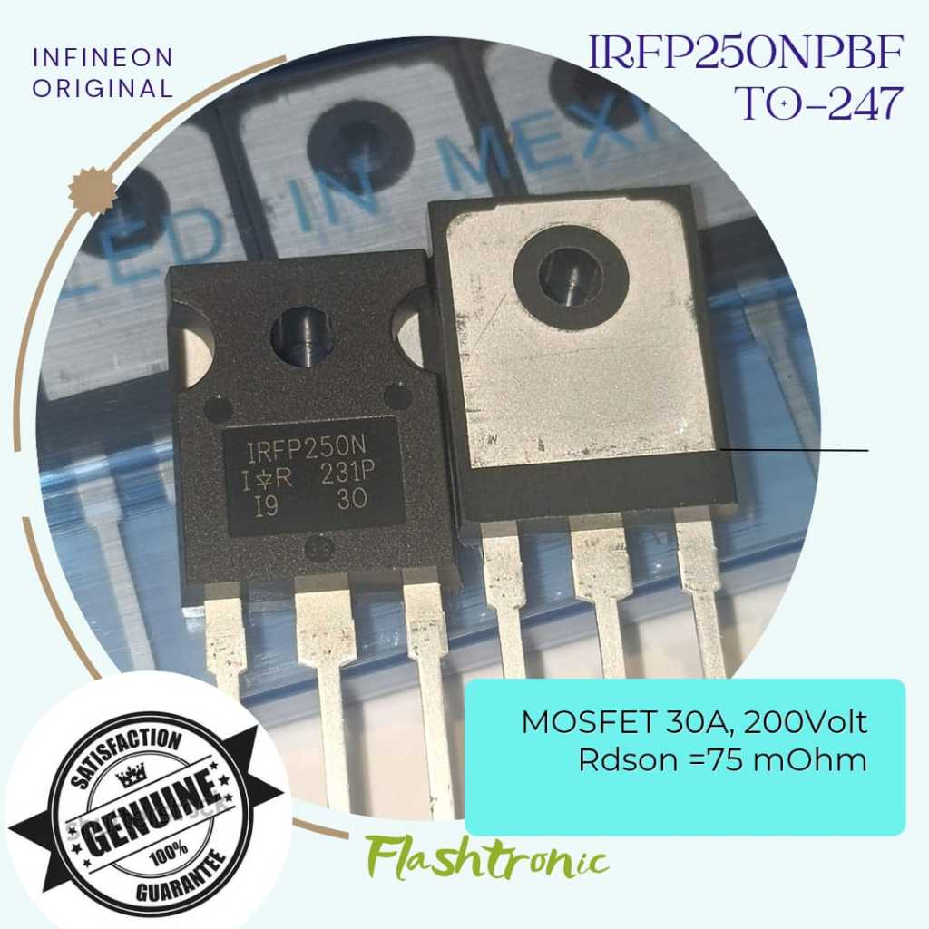 Jual IRFP250N IRFP250 IRFP 250 MOSFET ORIGINAL | Shopee Indonesia