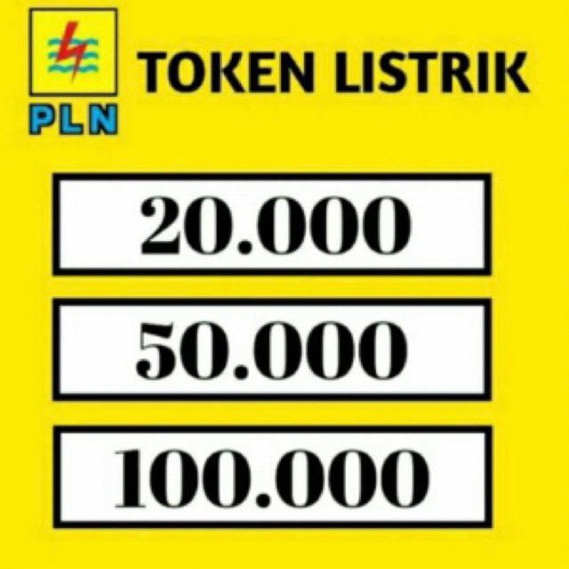 Jual isi ulang token listrik PLN | Shopee Indonesia