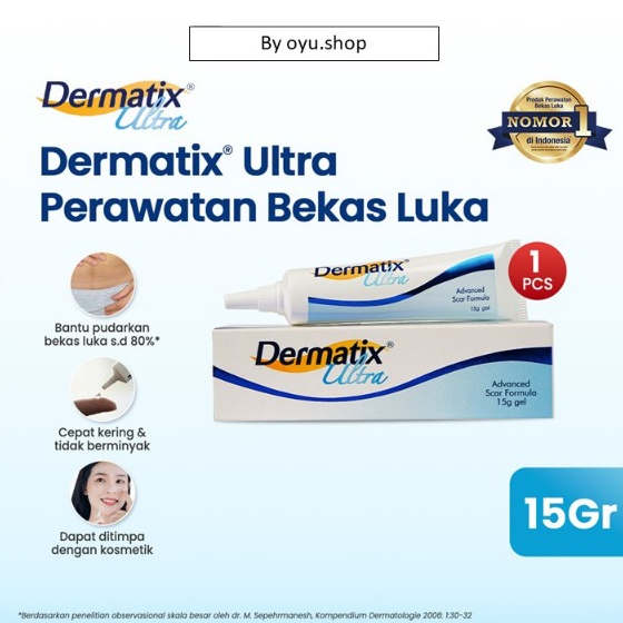 Jual Dermatix Ultra 15gr - Cream Penghilang Bekas Luka - Bekas Caesar ...