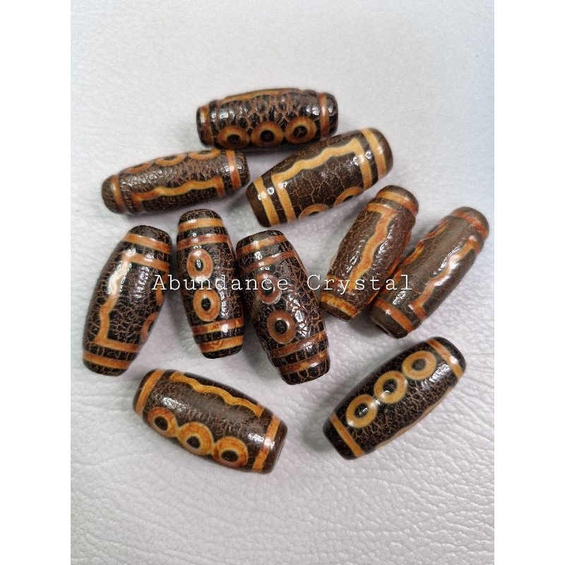Jual Dzi Agate Stone, Mix Size and Pattern. | Shopee Indonesia