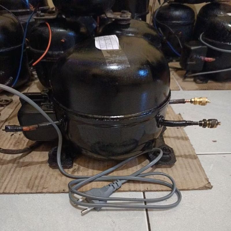 Jual KOMPRESOR RAKITAN COMPRESSOR KULKAS 1/6 PK # VACUM KULKAS / AC ...