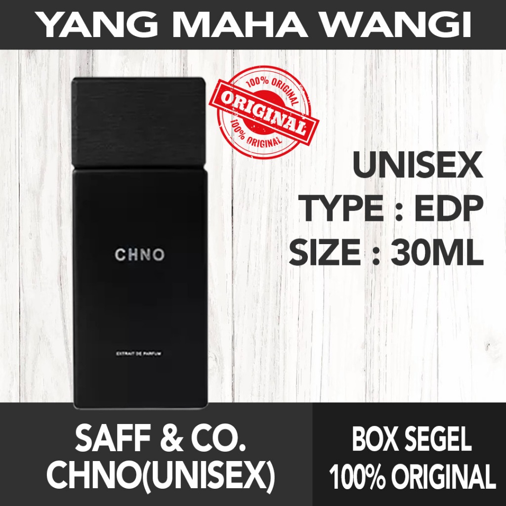 Jual PARFUM ORIGINAL SAFF & CO. CHNO EXTRAIT DE PARFUM FOR UNISEX 30 ML ...