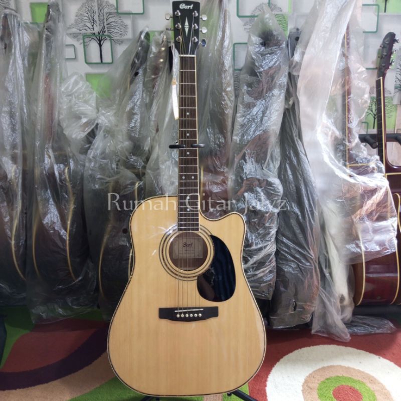 Jual gitar bekas second CORT AD880CE NAT ORIGINAL LIKE NEW | Shopee ...