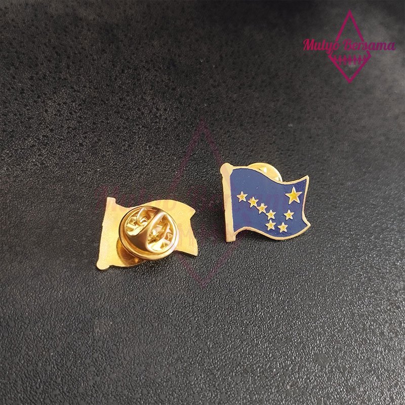 Jual Pin Flag Alaska Pin Bendera Alaska Pin Bendera Negara Alaska ...