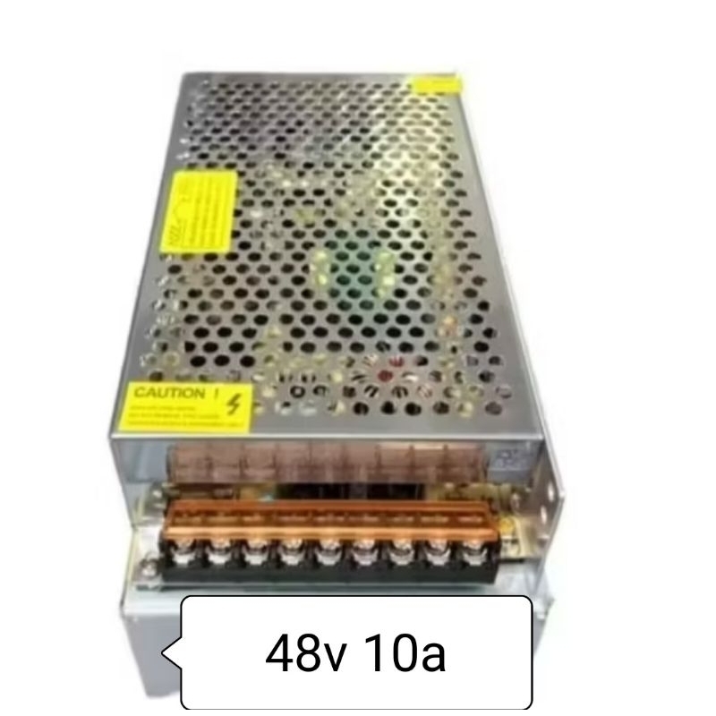 Jual Switching Power Supply PSU 48V 10A High Quality, 48 Volt 10 Ampere Jaring Adaptor SMPS ...