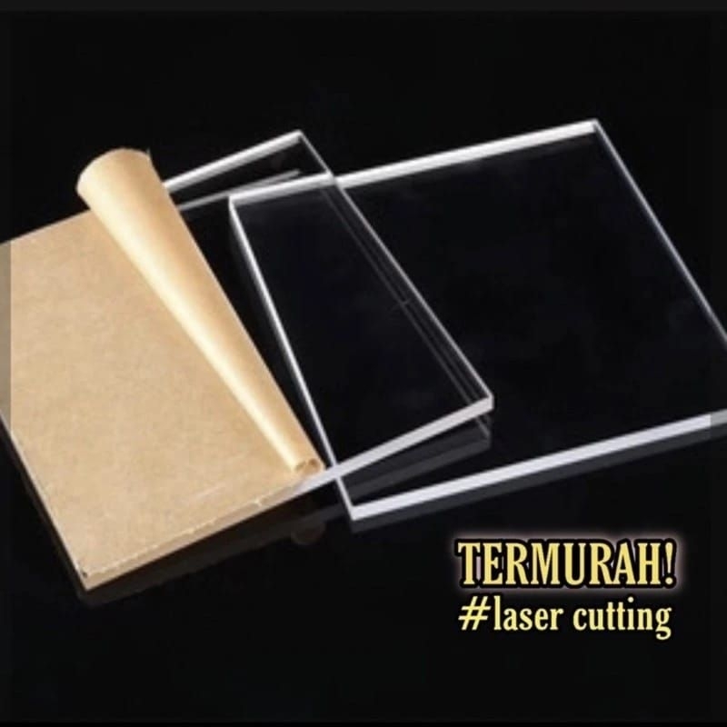 Jual Akrilik Lembaran 2mm UK 25 x 25 cm MARGA CIPTA | Shopee Indonesia