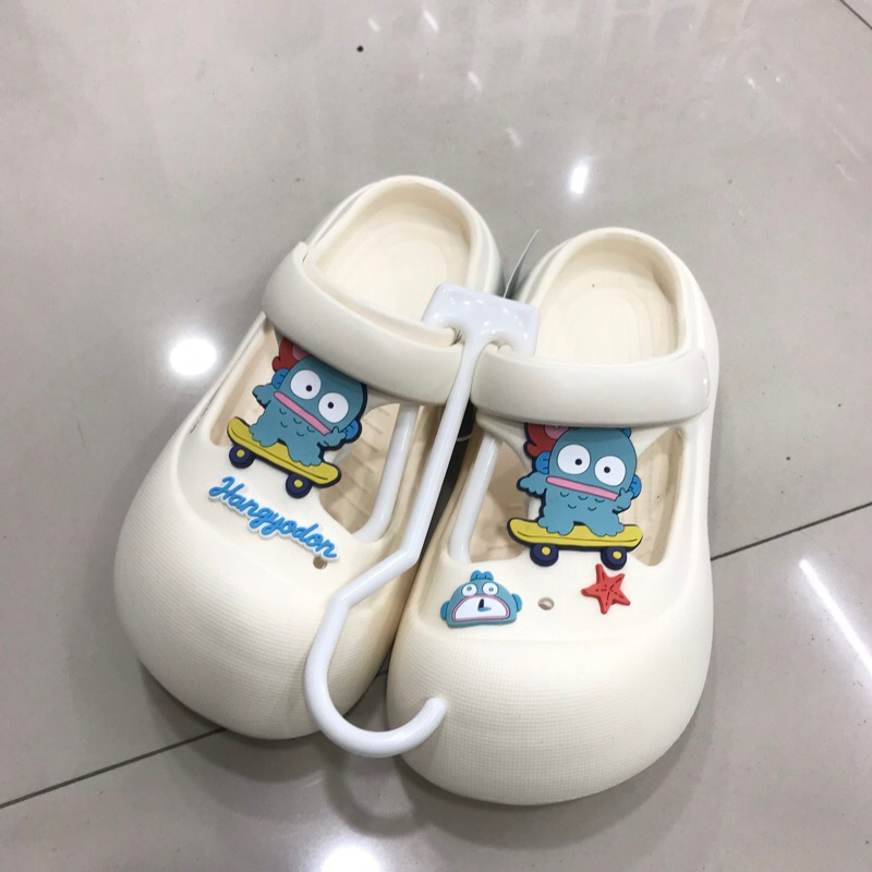 Jual Miniso Hangyodon Clogs Slipper / Alas kaki sandal slip on | Shopee ...