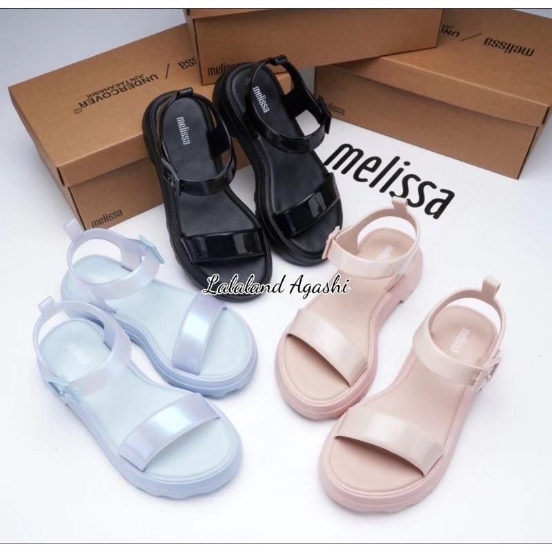 Jual Sepatu sandal melissa town AD /sepatu jelly melissa/sepatu wedges ...