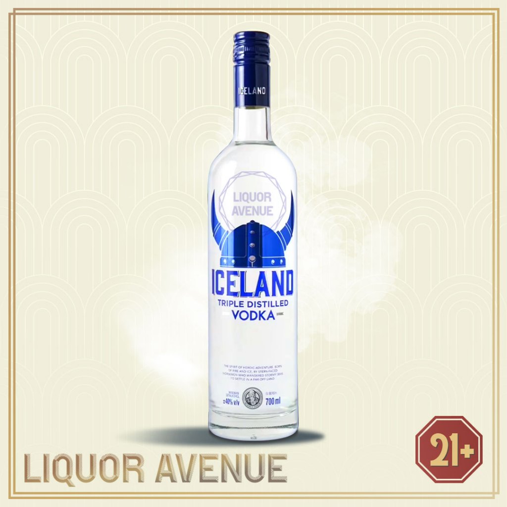 Jual ICELAND Vodka Original Triple Distilled 700ml | Shopee Indonesia