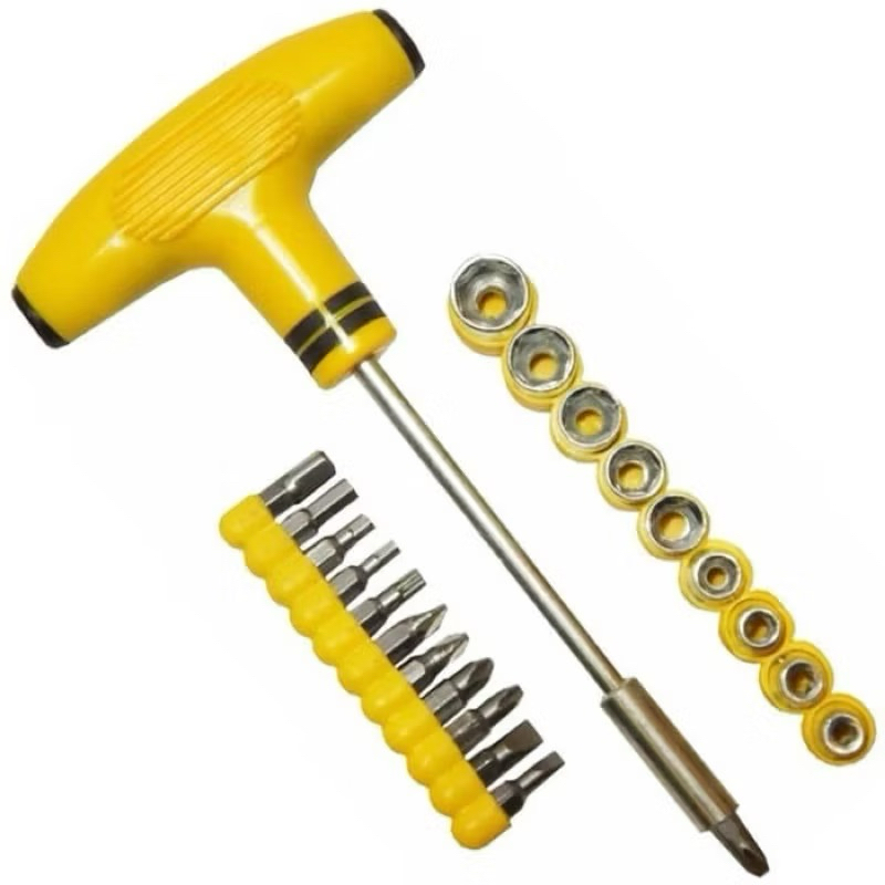 Jual Pi Obeng T Five Star 24pcs Socket & Bits Set | Obeng & Kunci T ...