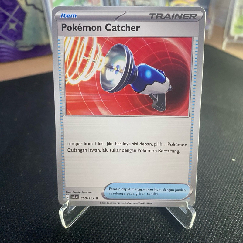 Jual Pokemon Catcher 150/167 Trainer Tcg Pokemon Indonesia | Shopee ...