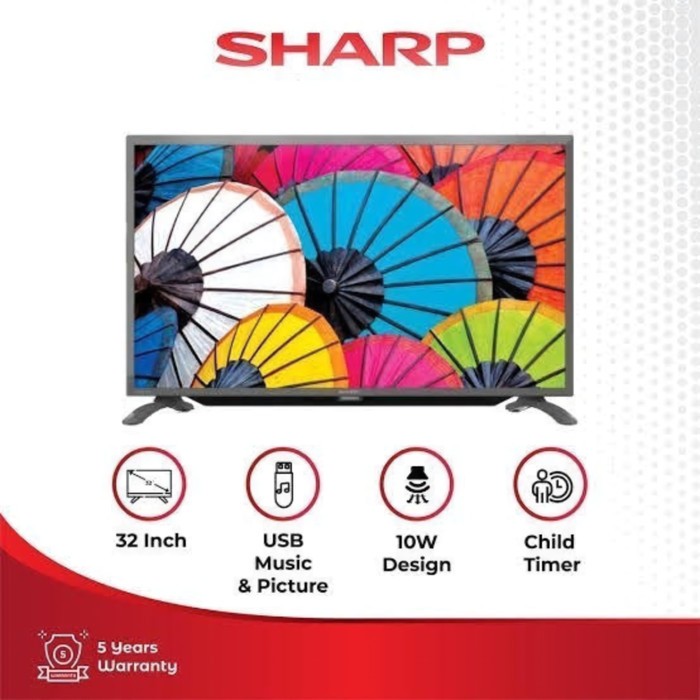 Jual SHARP 2T-C32GD1500I Aquos LED TV HD 32 Inch 70 Watt - Televisi ...