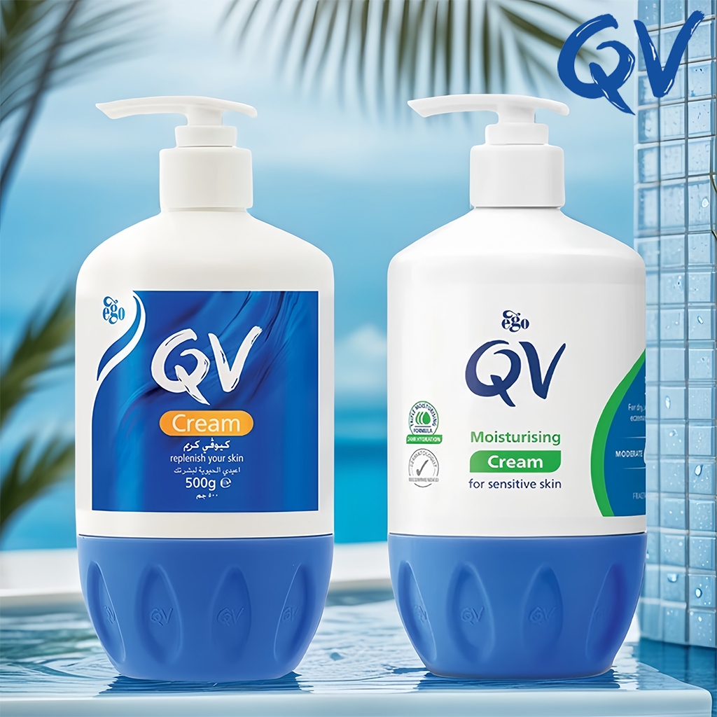 Jual Ego QV Cream 500gr / Ego QV moisturising Cream 500g/100g /Suitable ...
