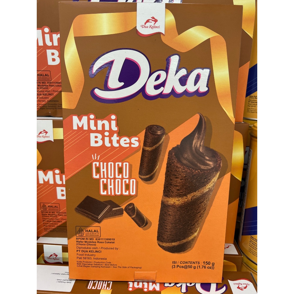 Jual Deka Mini Bites Choco Choco Gift Box 150 gr | Shopee Indonesia