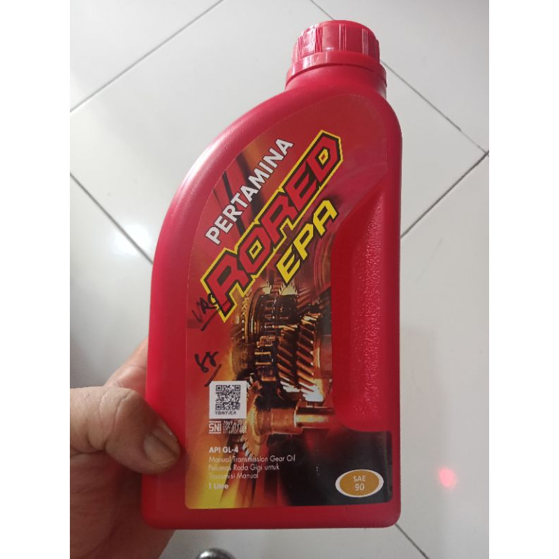 Jual Oli Transmisi Manual/ Oli Gardan/ Pertamina Rored EPA API GL-4 SAE ...