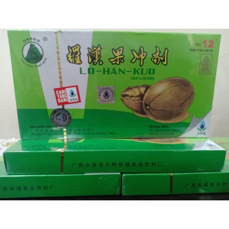 Jual Lo Han Kuo Infusion SSA Obat panas dalam | Shopee Indonesia