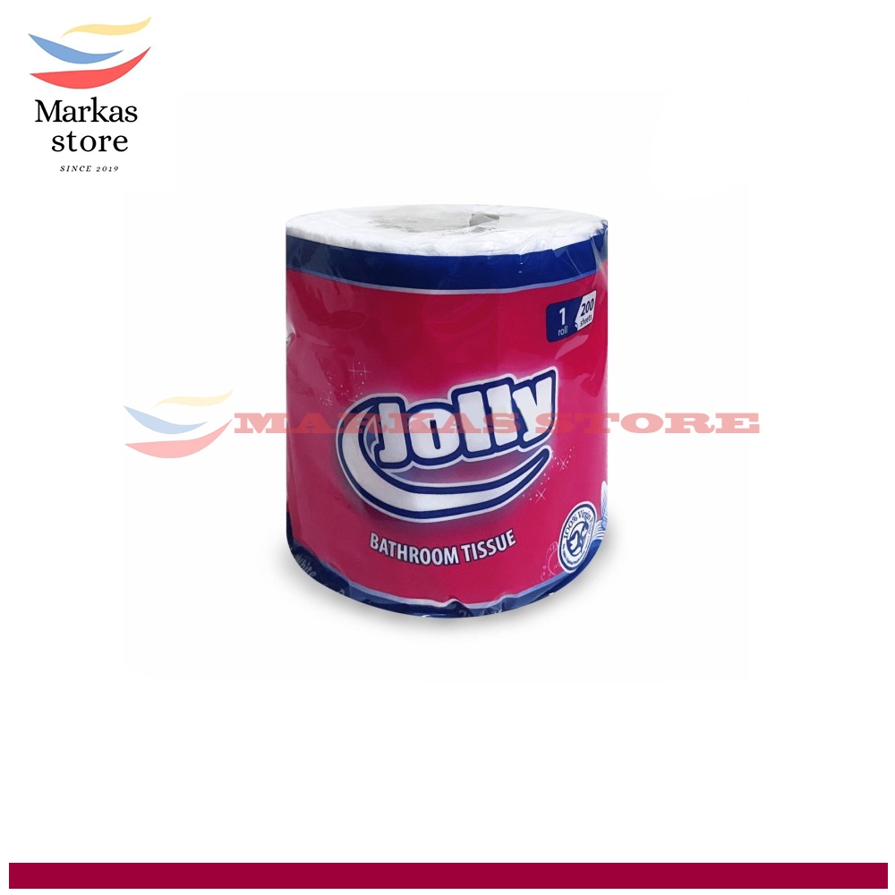 Jual Tissue Toilet Jolly Roll 200s Tissu Toilet Roll Jolly Tisu Toilet ...
