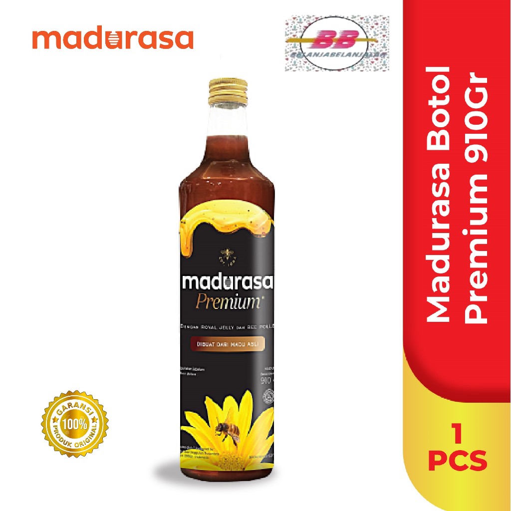 Jual Madurasa Botol Premium 910g / Madu Madurasa Premium | Shopee Indonesia