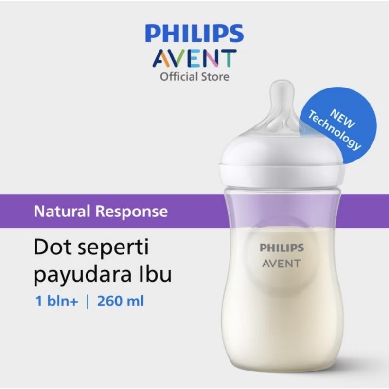 Jual Botol Susu Avent Natural Response New Design | Shopee Indonesia