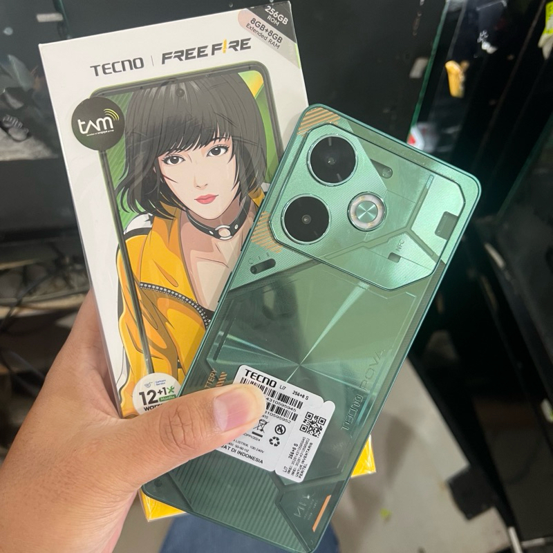 Jual Techno pova 6 ram 8/256 second fullset original resmi | Shopee ...