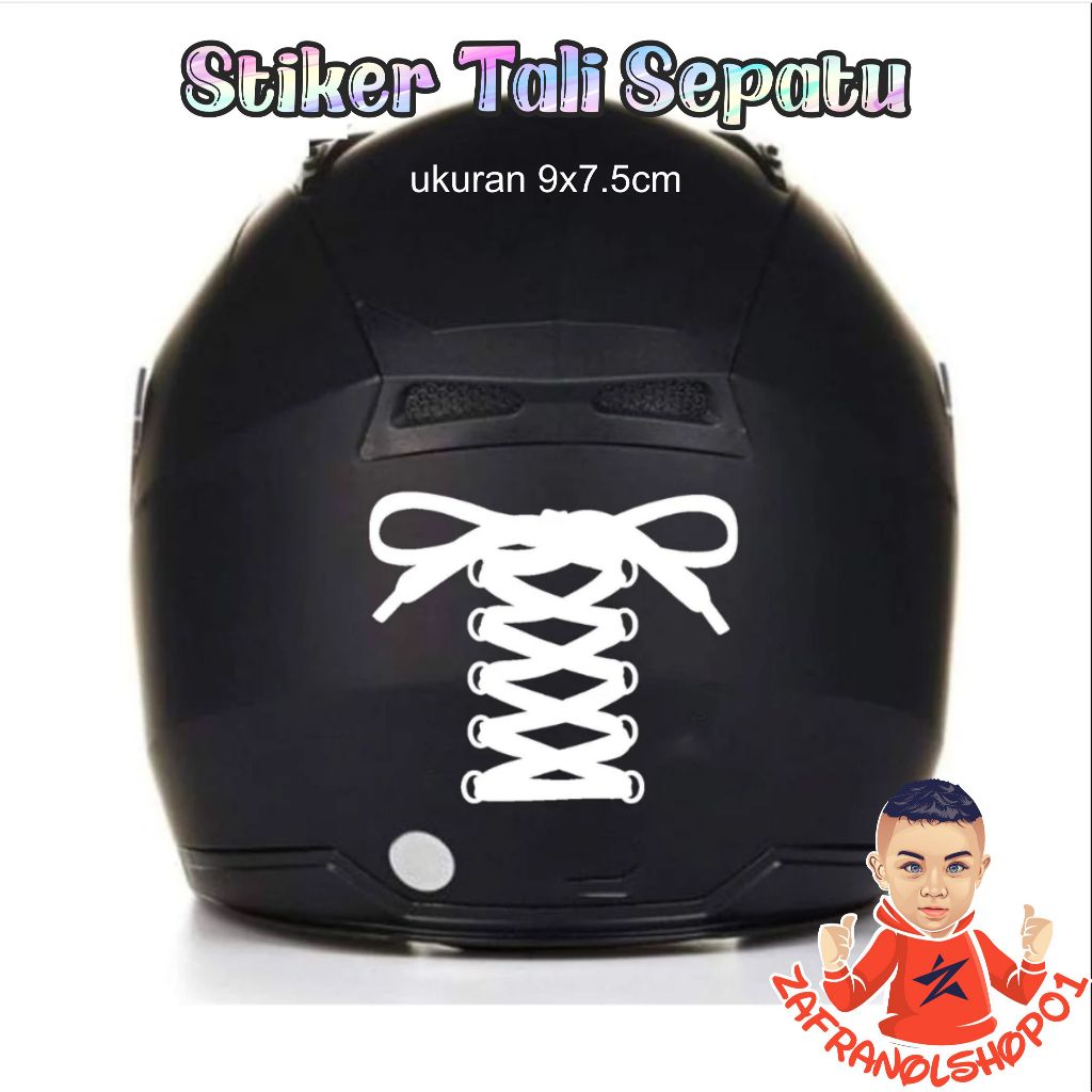 Jual Stiker Tali Sepatu Cutting Stiker Helm Tali Sepatu | Shopee Indonesia