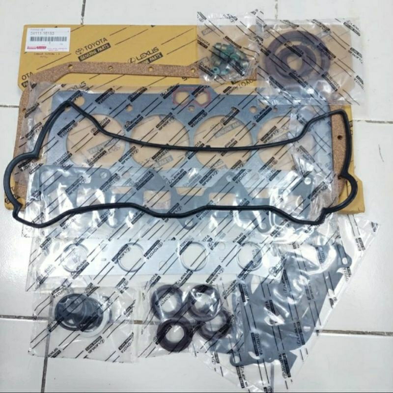 Jual Gasket Full Set Packing Set Paking Set Toyota Corolla Twincam 1600CC 1.6 AE92 GTI | Shopee ...