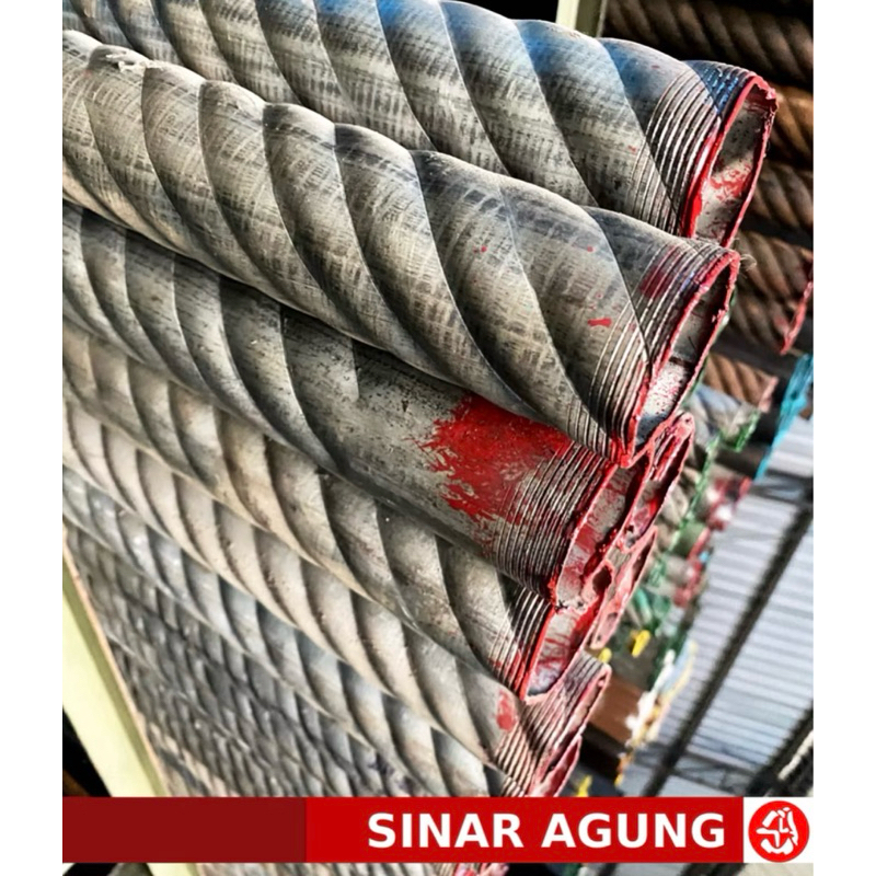 Jual Pipa Hitam 1 1/2 inch ulir/plintir x 1,2mm Pipa Tambang Ulir 1,5 ...