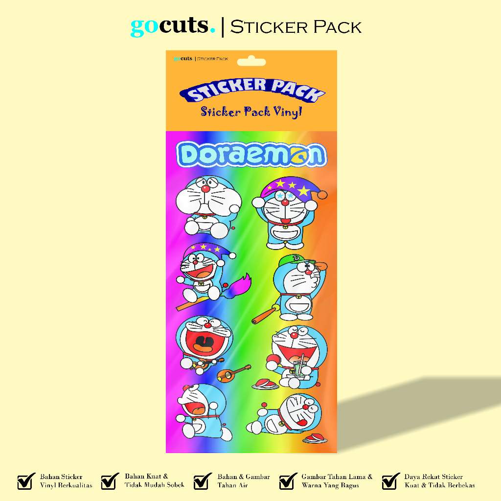 Jual Stiker Doraemon Sticker Pack Dekorasi Laptop | Shopee Indonesia
