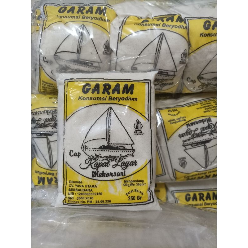 Jual garam dapur 200gr | Shopee Indonesia
