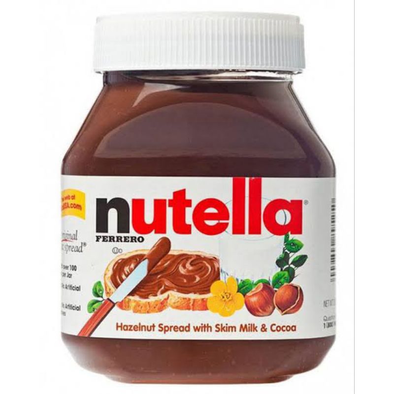 Jual Nutella Hazelnut Spread With Cocoa / Selai 200g | Shopee Indonesia