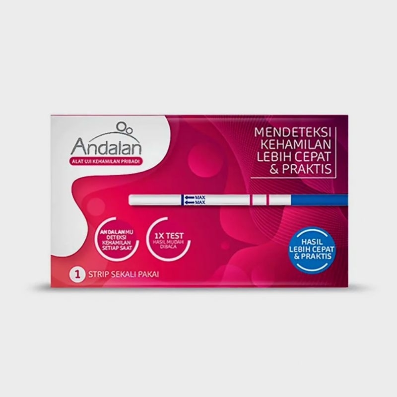 Jual ANDALAN STRIP UJI KEHAMILAN TESTPACK TESPEK ALAT TES HAMIL 99,9% ...