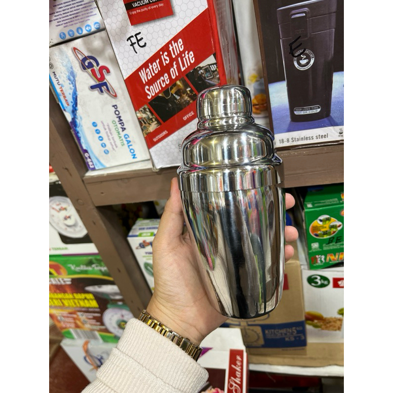 Jual botol pengocok minuman/cocktail shaker | Shopee Indonesia