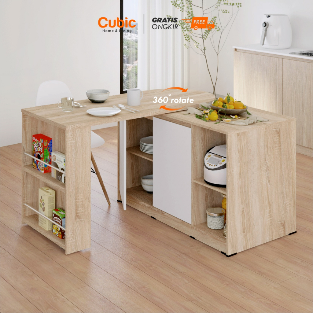 Jual Cubic Meja Dapur Minimalis / Kitchen Island / Meja Makan / ELENA ...