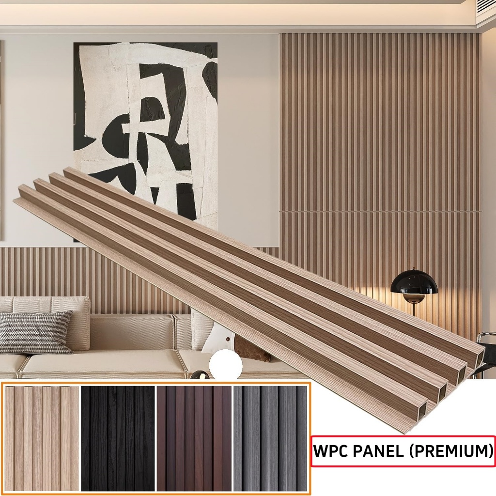Jual WPC Wall panel 2.9Meter*16Cm Dekorasi Dinding Anti Rayap Dan Anti Air WPC Aestetic Dinding ...