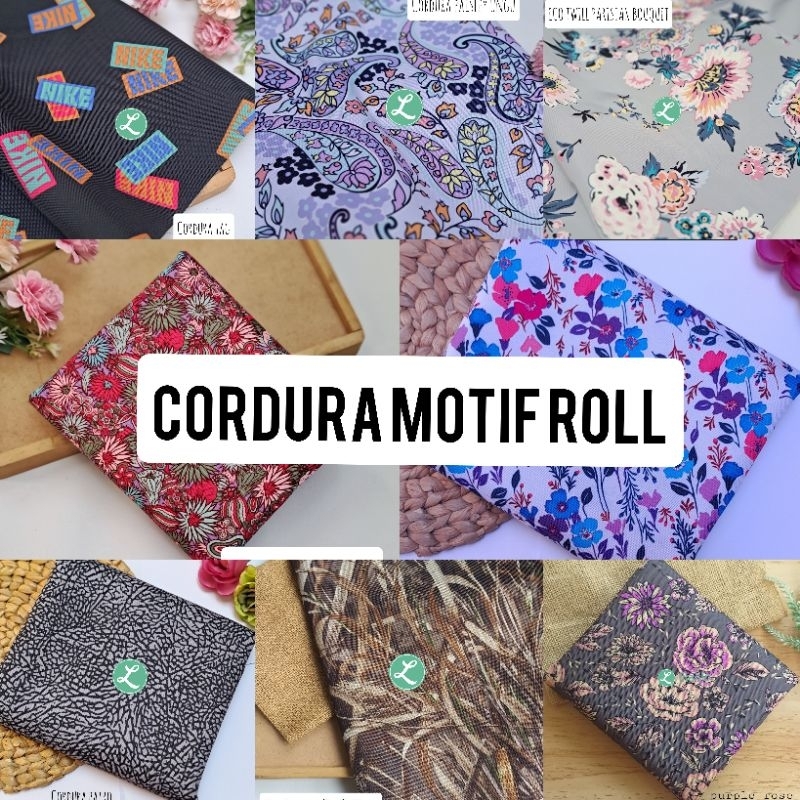 Jual CORDURA MOTIF ROLL | Shopee Indonesia
