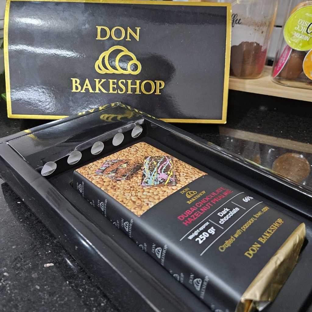 Jual READY STOCK Coklat dubai viral don bakeshop pistachio kunafa (Baca ...