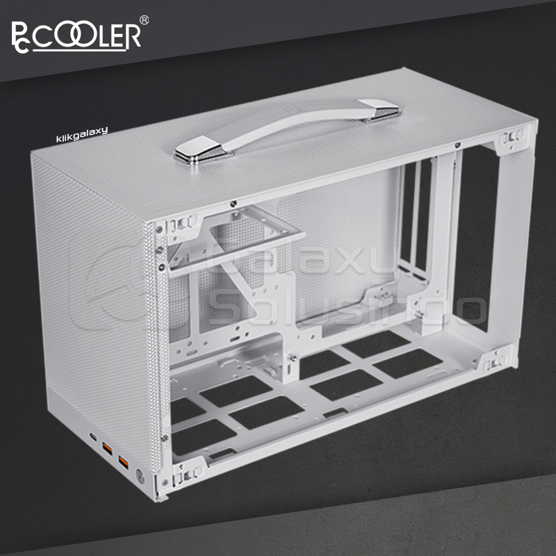 Jual PCCOOLER K101 Mesh White Mini-ITX Case | Shopee Indonesia