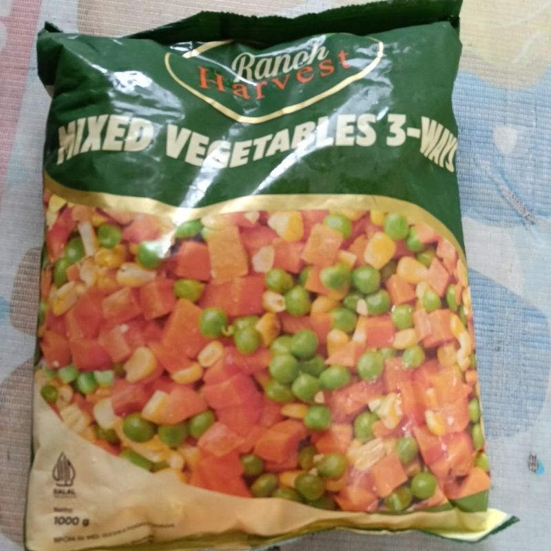 Jual Ranch Harvest Mix Vegetables 3 Ways 1 kg | Shopee Indonesia