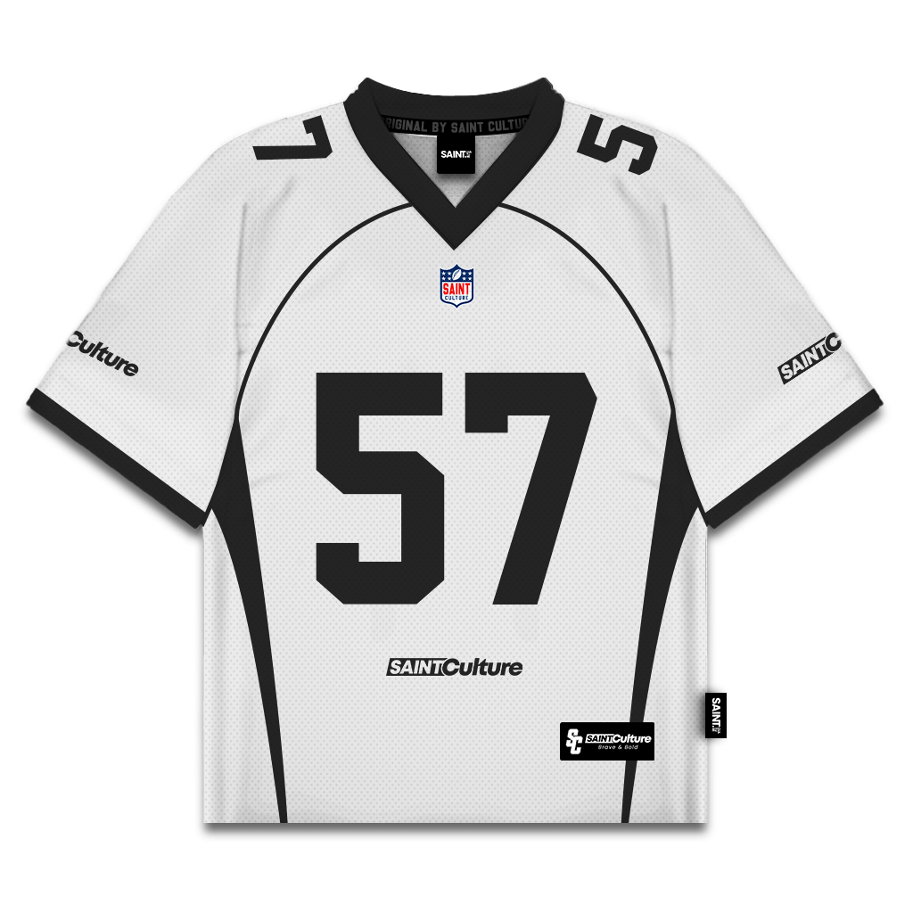 Jual Saint Culture / Off White 57 / Jersey Vintage Oversize Rugby Retro ...