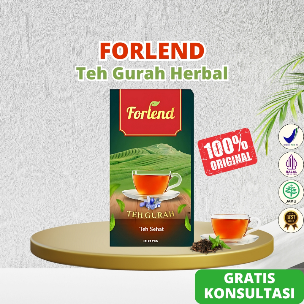 Jual Forlend Teh Gurah Mengatasi Permasalahan Batuk Lendir Dahak & Detoksifikasi Tubuh - 15 ...
