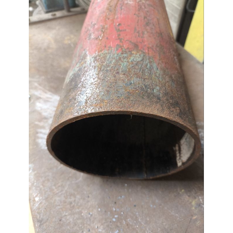 Jual Pipa Besi 6 inch OD 165mm tebal 5mm harga per 10cm | Shopee Indonesia