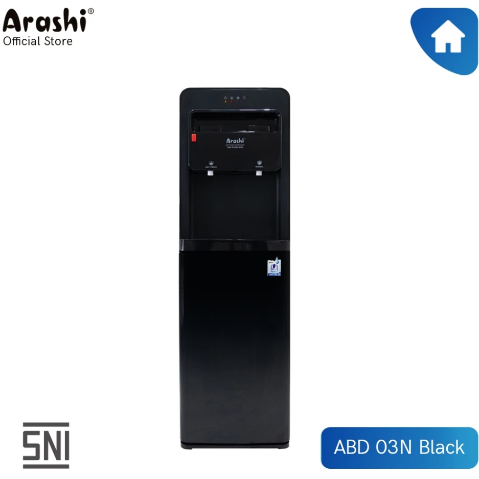 Jual Arashi Dispenser Air Minum Galon Bawah Low Watt Panas dan Normal ...
