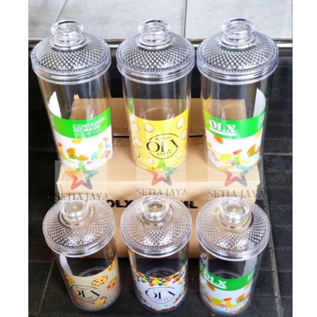 Jual TOPLES OLX KRISTAL AKRILIK 1250ML & 1800ML HARGA SATUAN | Shopee Indonesia