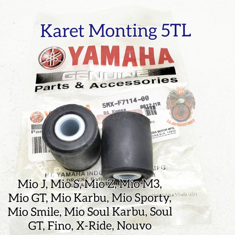 Jual KARET MONTING YAMAHA 5TL KUALITAS ASLI ORIGINAL YAMAHA MIO LAMA KARBU SPORTY SMILE SOUL GT ...