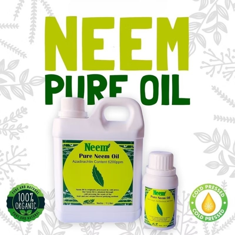 Jual Neem Pure Oil 100% Murni 6200 ppm 1000 ML | Shopee Indonesia