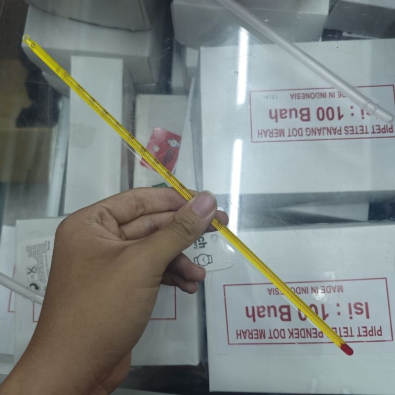 Jual Termometer Alkohol -10 sampai 110 derajat | Shopee Indonesia